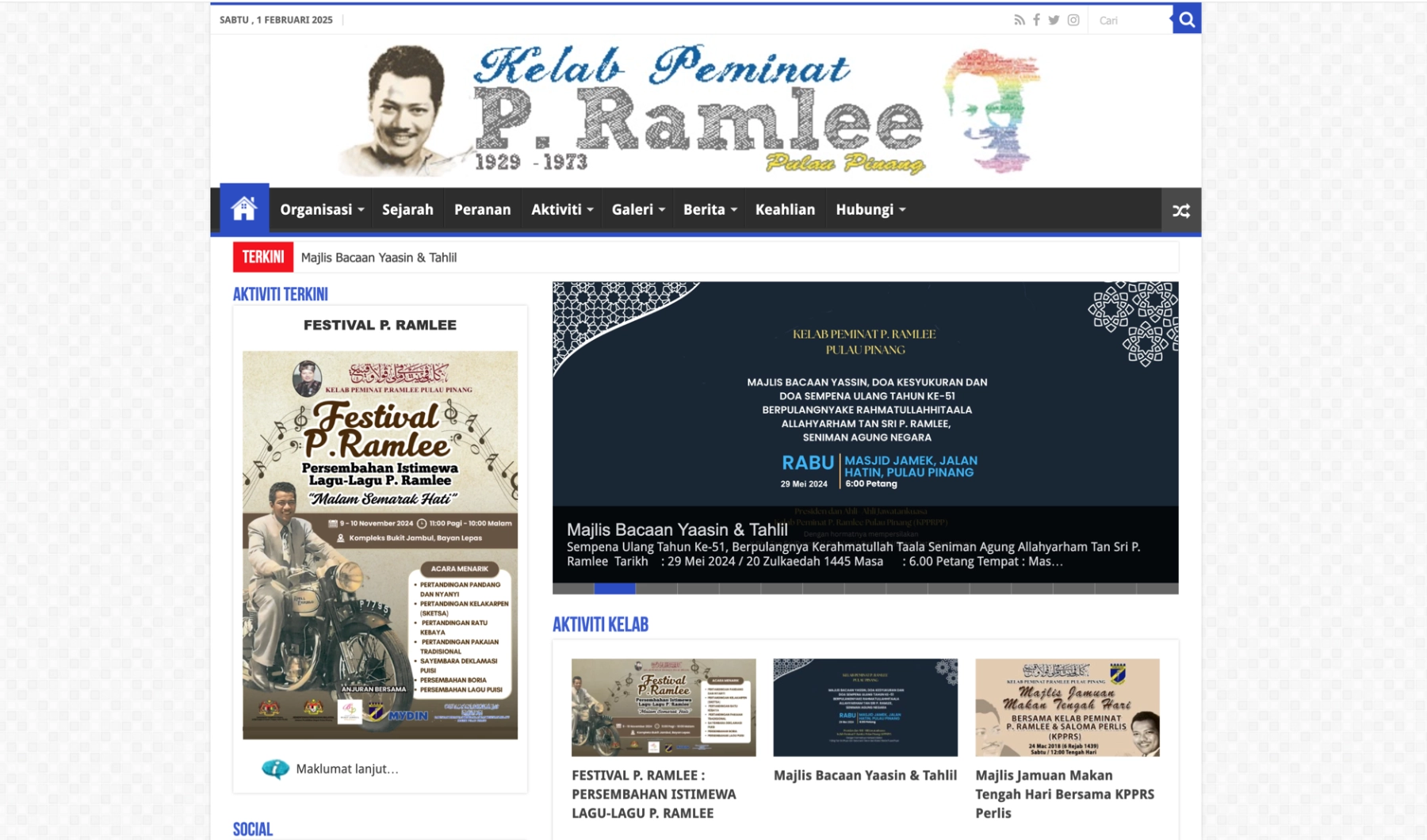 Kelab Peminat P. Ramlee Pulau Pinang (KPPRPP) – Perfekta Technology